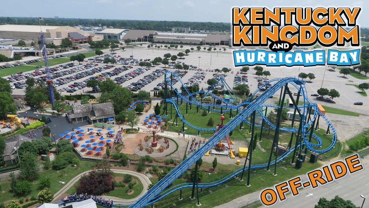 Kentucky Kingdom & Hurricane Bay Off-Ride Footage, Louisville Amusement ...