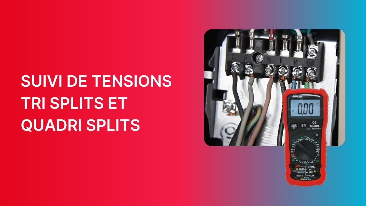 Suivre des tensions sur les tri splits et quadri splits - YouTube