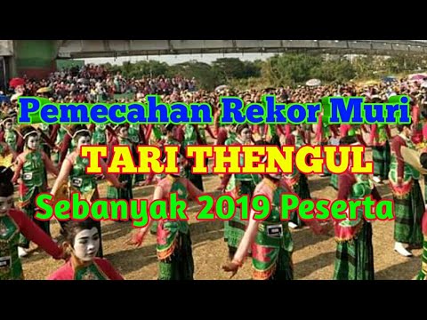 Festival Tari Thengul di Bojonegoro dan Pemecahan Rekor Muri - YouTube