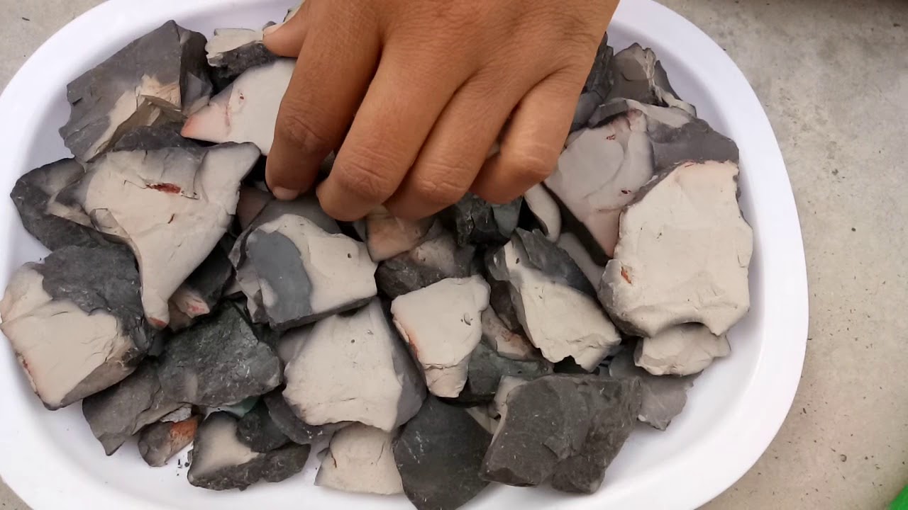 Grey butter roasted clay very crunchy and creamy 😋😋 - YouTube