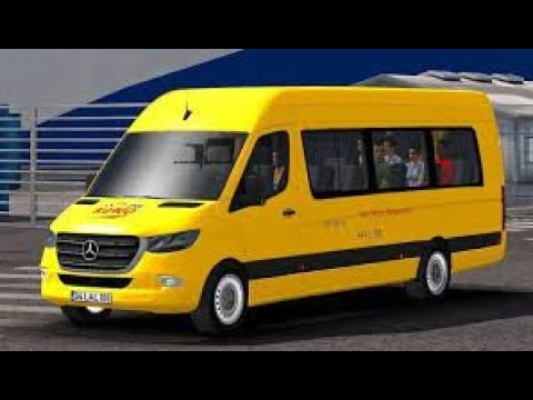 How to Convert Mercedes Benz Sprinter Bus into School Bus in Roblox ...