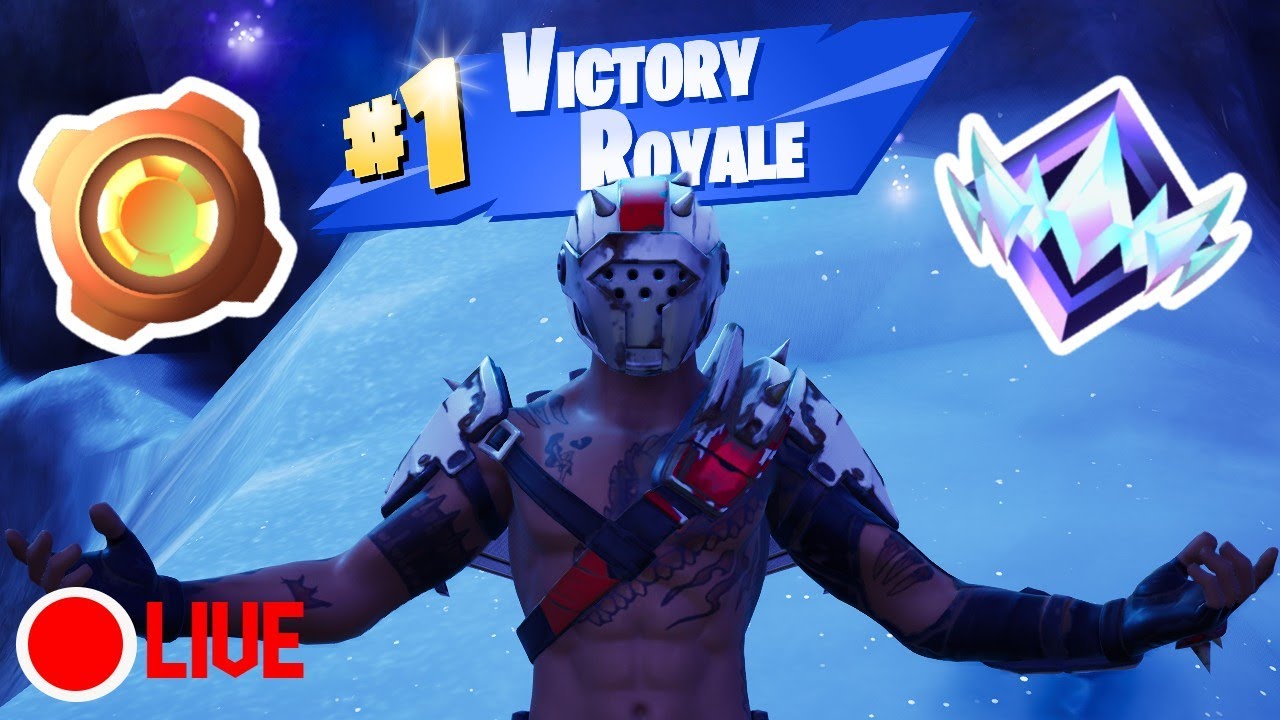 Grinding To Unreal in Zero Build | Playing Fortnite Live - YouTube