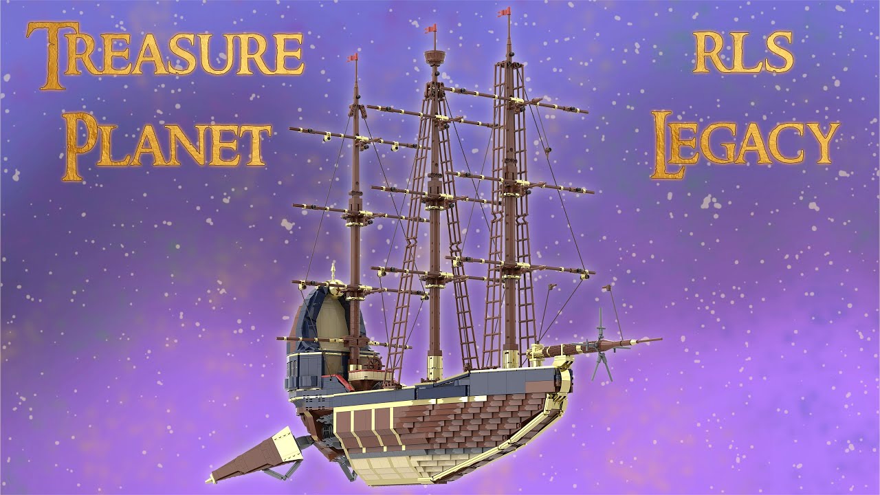 LEGO Ideas: Treasure planet- RLS Legacy Ship - YouTube