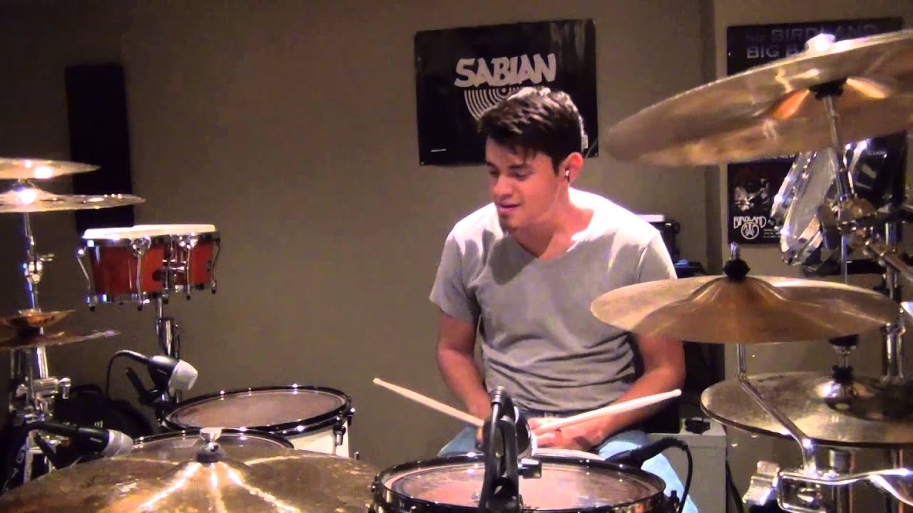 Andrew - Meghan Trainor - Bang Dem Sticks (drum cover) - YouTube