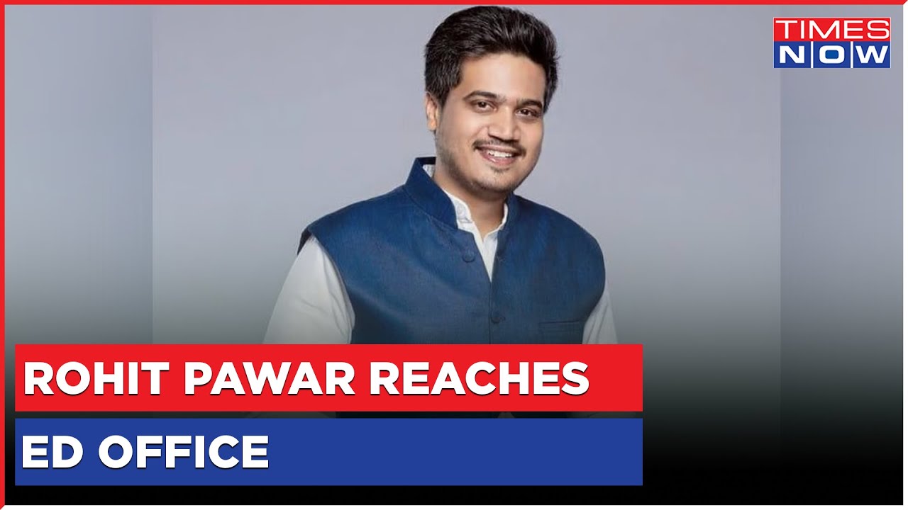Rohit Pawar To Appear Before ED | Sharad Pawar & Supriya Sule Accompany ...