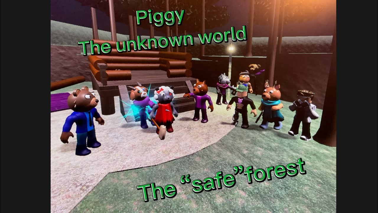 Piggy the unknown world episode 4 the “safe”forest - YouTube