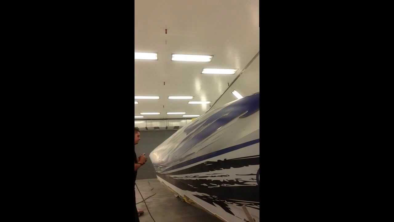 Boat Customs Drop Shadows a SV 43 Outerlimits - YouTube