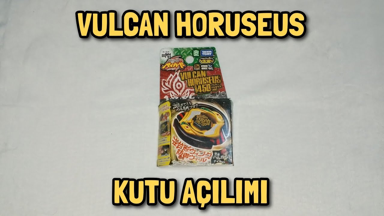 VULCAN HORUSEUS | KUTU AÇILIMI | TAKARA TOMY - YouTube