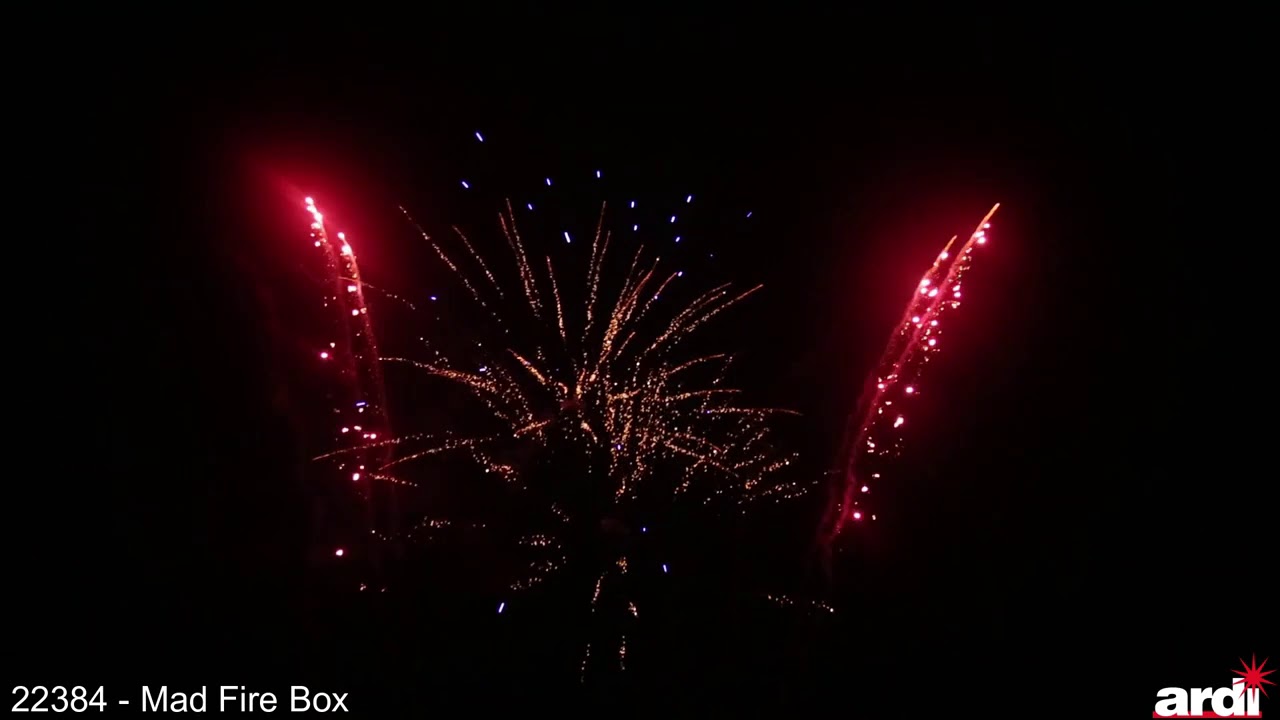 Feu artifice portable MAD FIRE BOX - YouTube