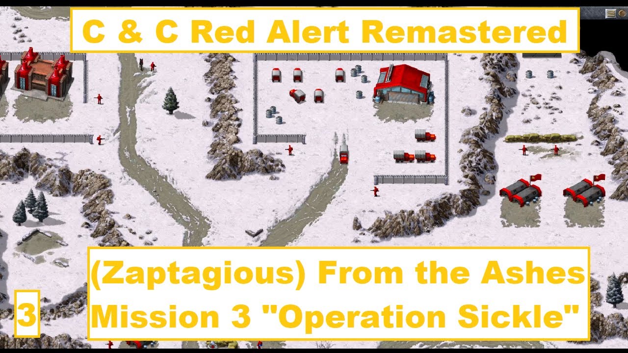 C&C Red Alert Remastered | From the Ashes #3 | Operation Sickle | - YouTube