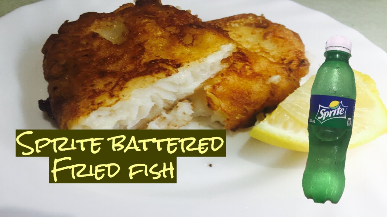 SPRITE BATTERED FRIED FISH - YouTube