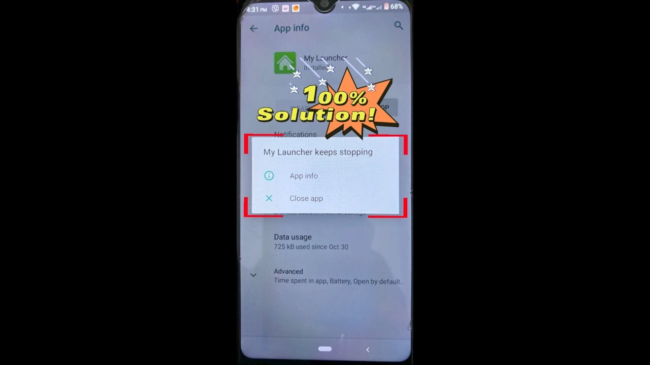 Aurora Launcher Keeps stopping Solution 100% All Models - YouTube