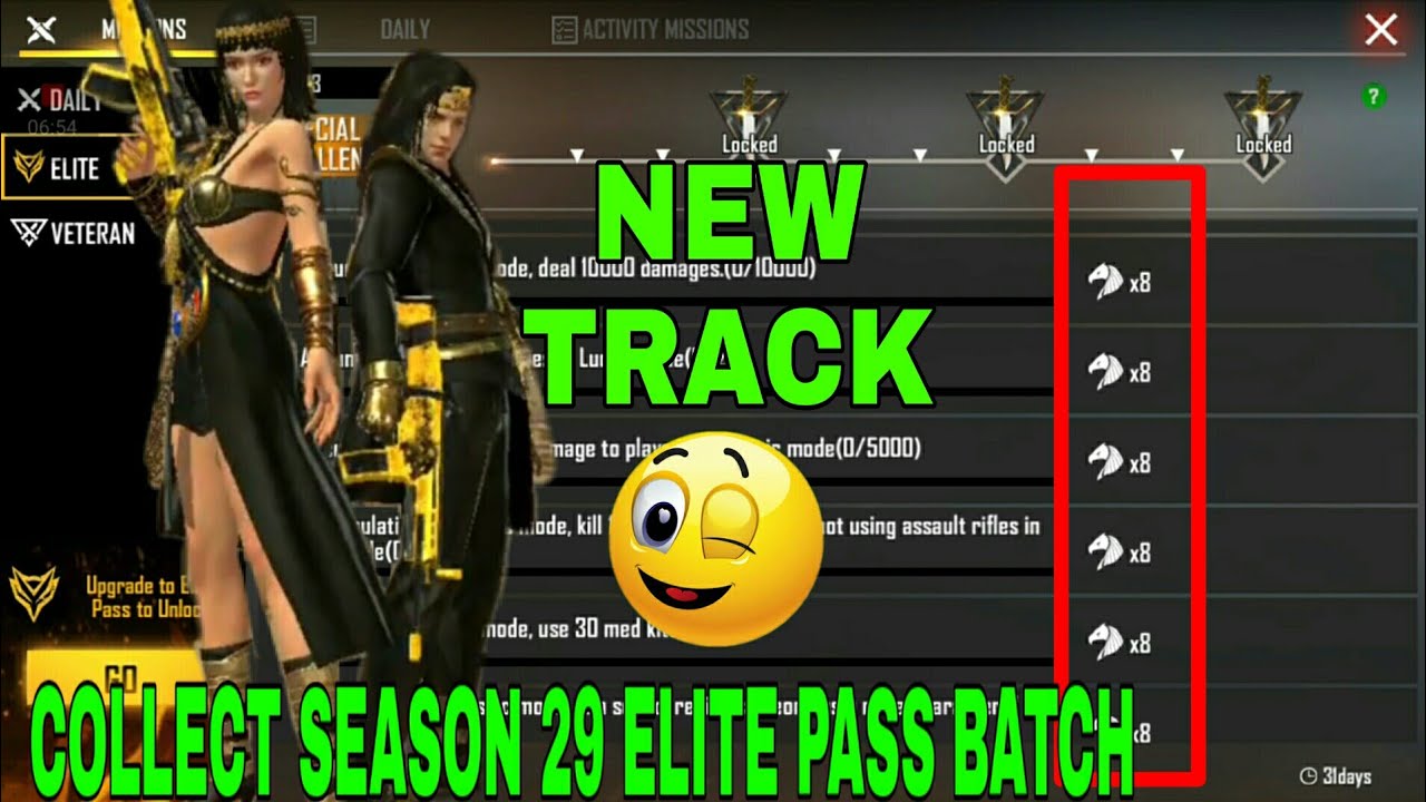 COLLECT SEASON 29 ELITE PASS BATCH||FULL DETAILS.... - YouTube
