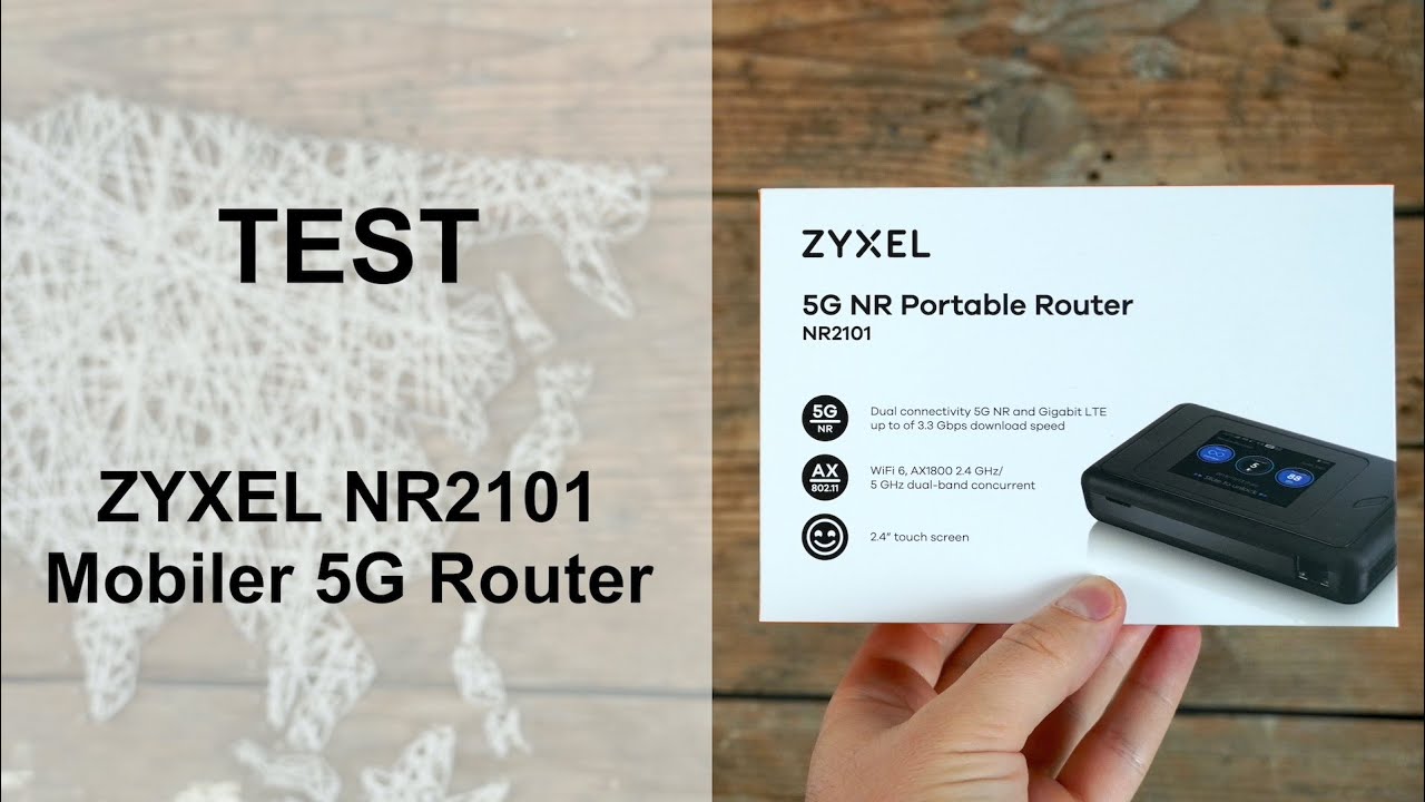 Test: Zyxel NR2101 mobiler 5G-Router mit WiFi 6 - YouTube