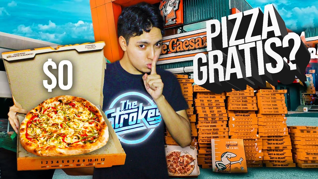 Probé el Mito más Famoso para una Pizza Gratis en Little Cesars | Los ...