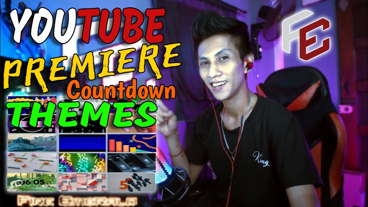How to Change Youtube Premiere Countdown | New Premiere Countdown Theme ...