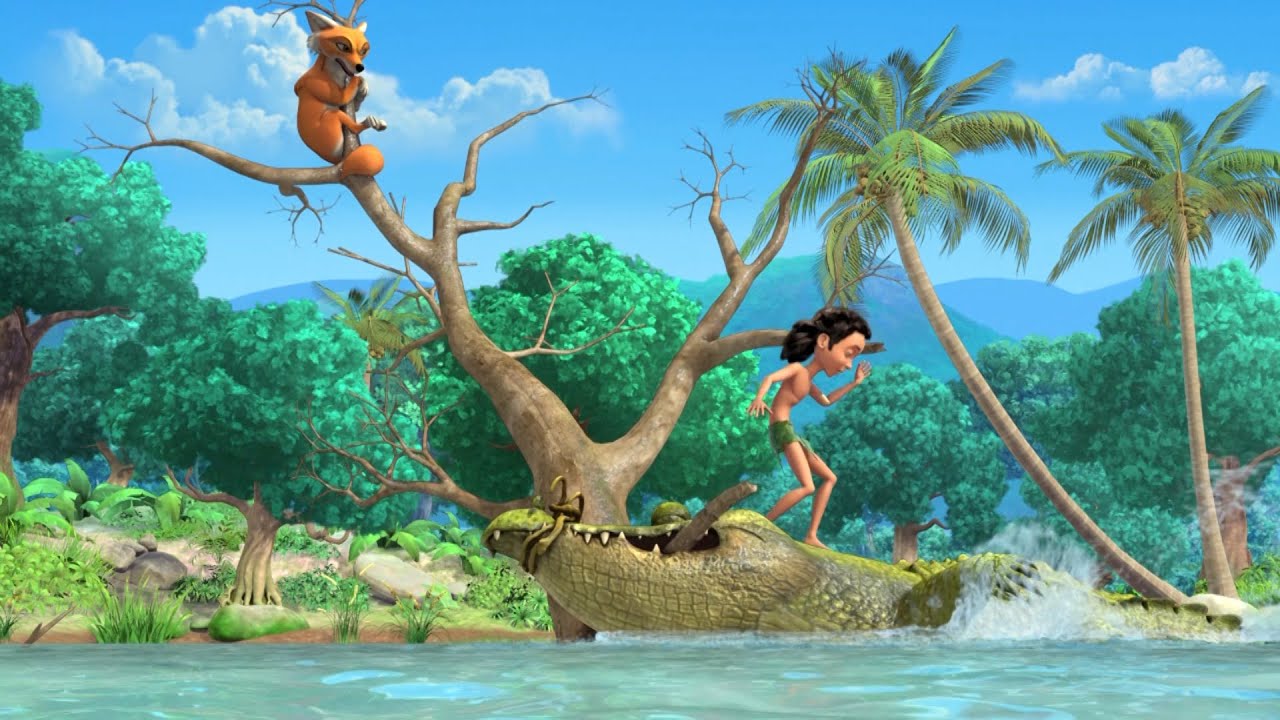 Jungle Book 2 Cartoon for kids English Story | Trapped Mega Episode ...