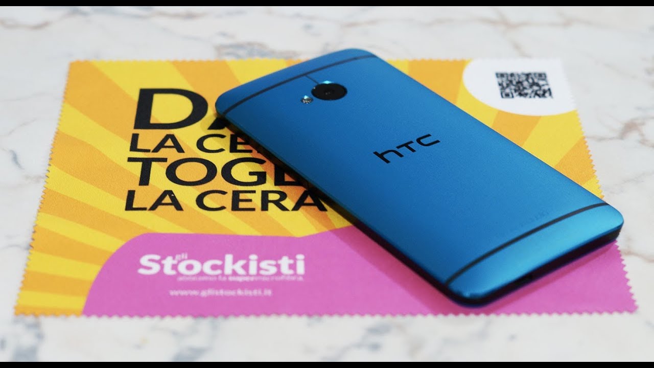 Unboxing HTC ONE 2013 (m7) Vivid Blue per GliStockisti - YouTube