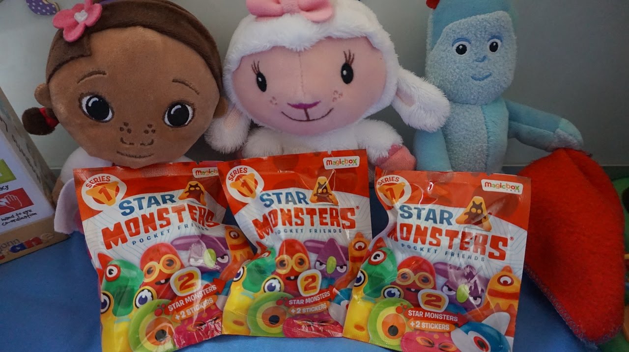 Star Monsters Blind Bags Opening | Pocket Friends | Magicbox Toys | K's ...