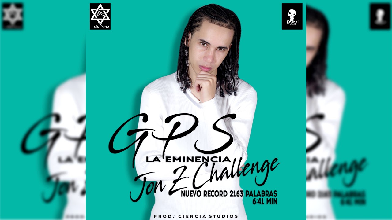 Jon Z Challenge - La Eminencia RD - (Nuevo Record En Palabras 2,163 En ...
