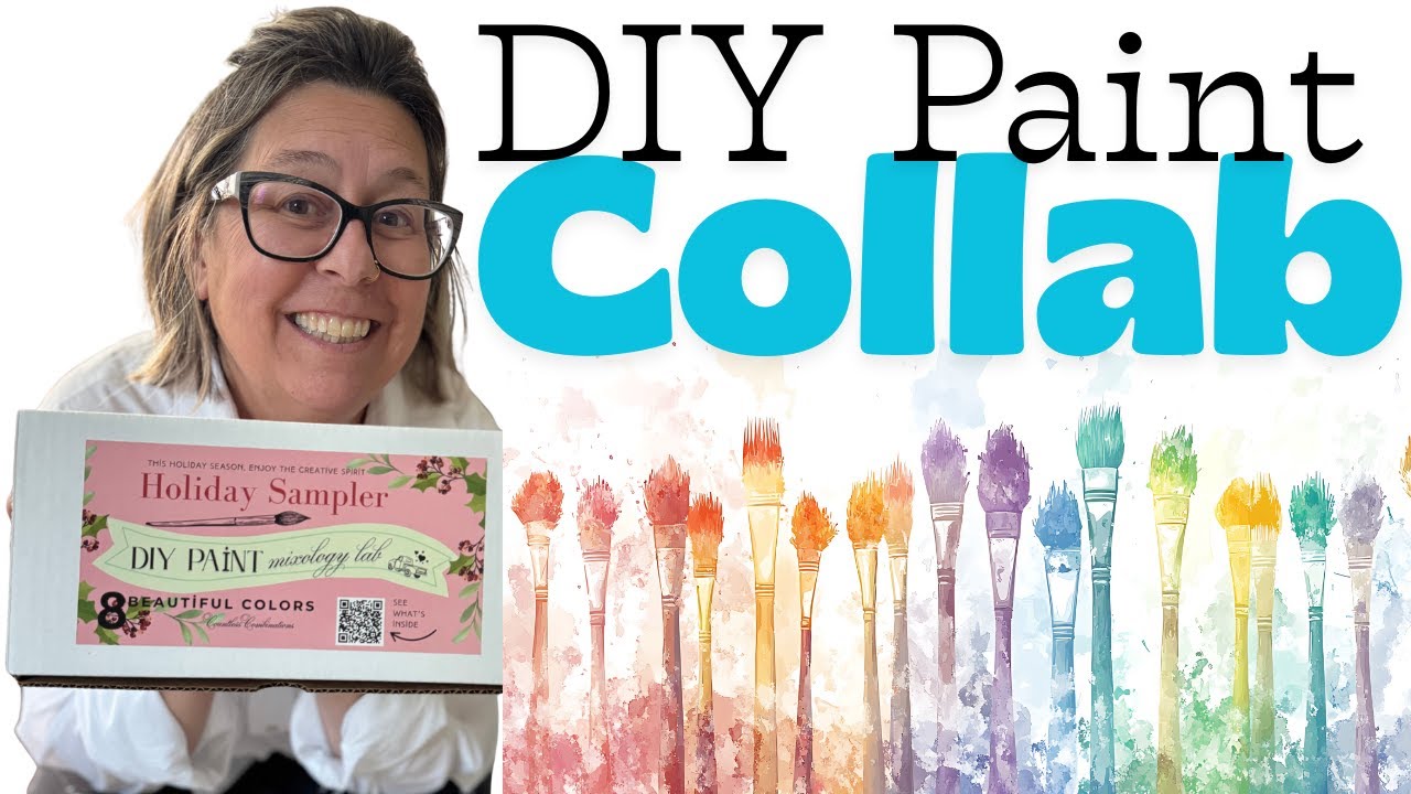 Thrift and Craft Stash Makeovers/DIY Paint Collab/Sampler Box Challenge ...
