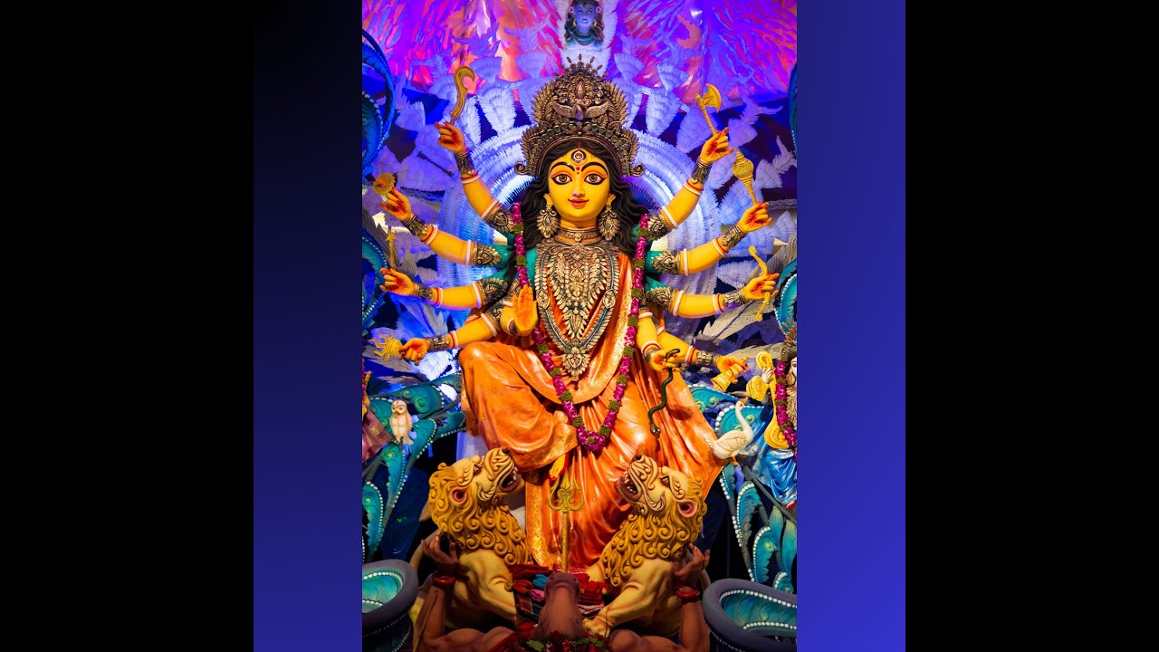 Durga Saptashloki - Devi Mahatmayam(Sanskrit and English subtitles ...