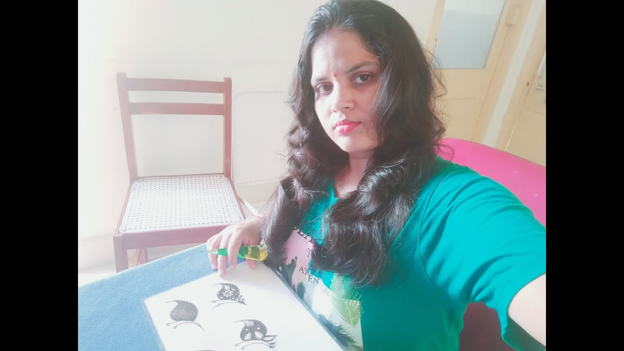 Different type of mango mehndi design (part-27) - YouTube