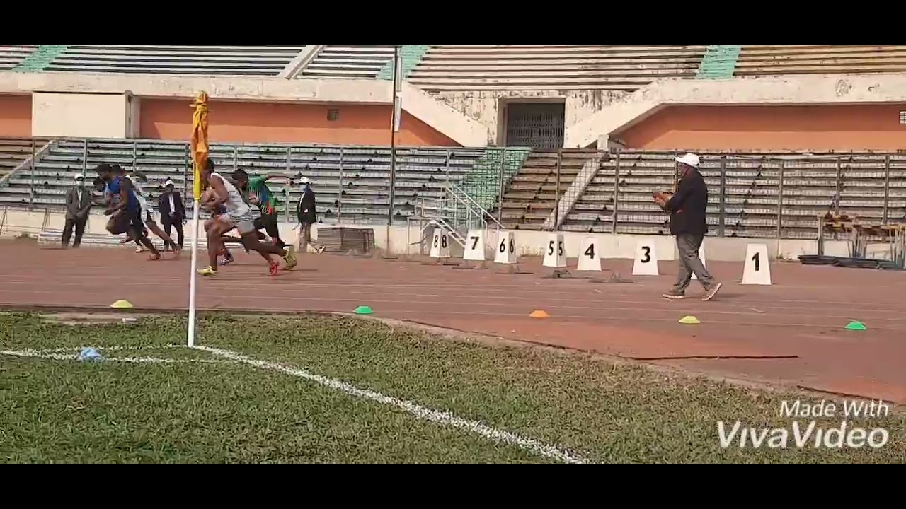 National Athletics Championship, 100m Sprint, lane no.2 - YouTube