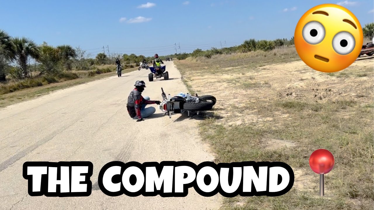 SUPERMOTO RIDER DOWN AT THE COMPOUND😳 | Christian Arroyo - YouTube