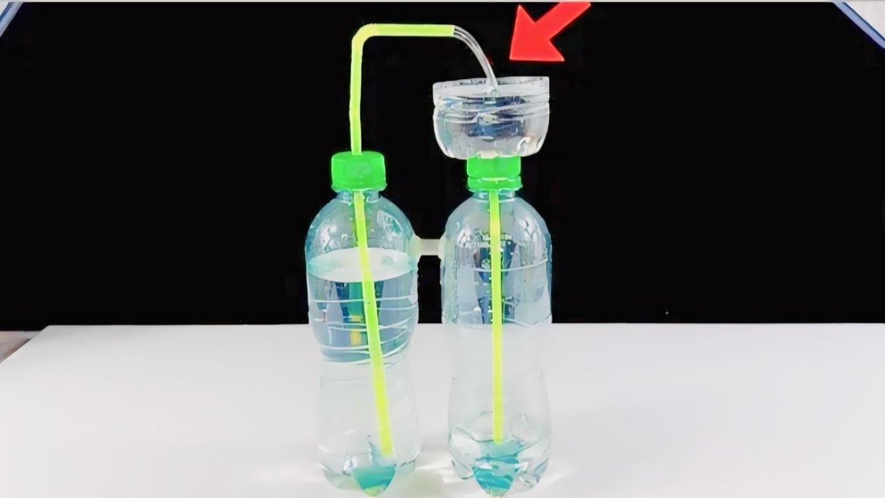 How to make Automatic water Fountain Without Electricity | Non-stop ...