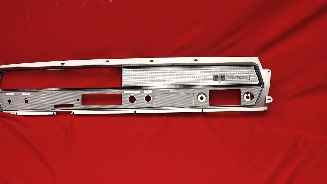 1965 Cutlass 442 Dash - YouTube
