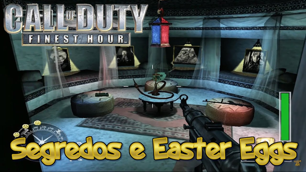 Call of Duty: Finest Hour - Segredos e Easter Eggs - YouTube