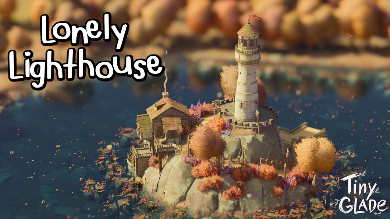 สร้างประภาคารโดดเดี่ยวกลางเกาะใน Tiny Glade / Lonely Lighthouse | Tiny Glade 🗼🌿 - YouTube