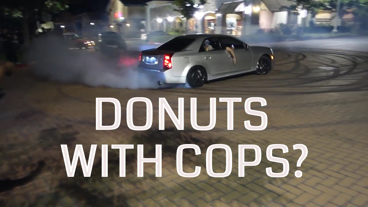 LONGEST 2 CAR DONUT EVER! - YouTube