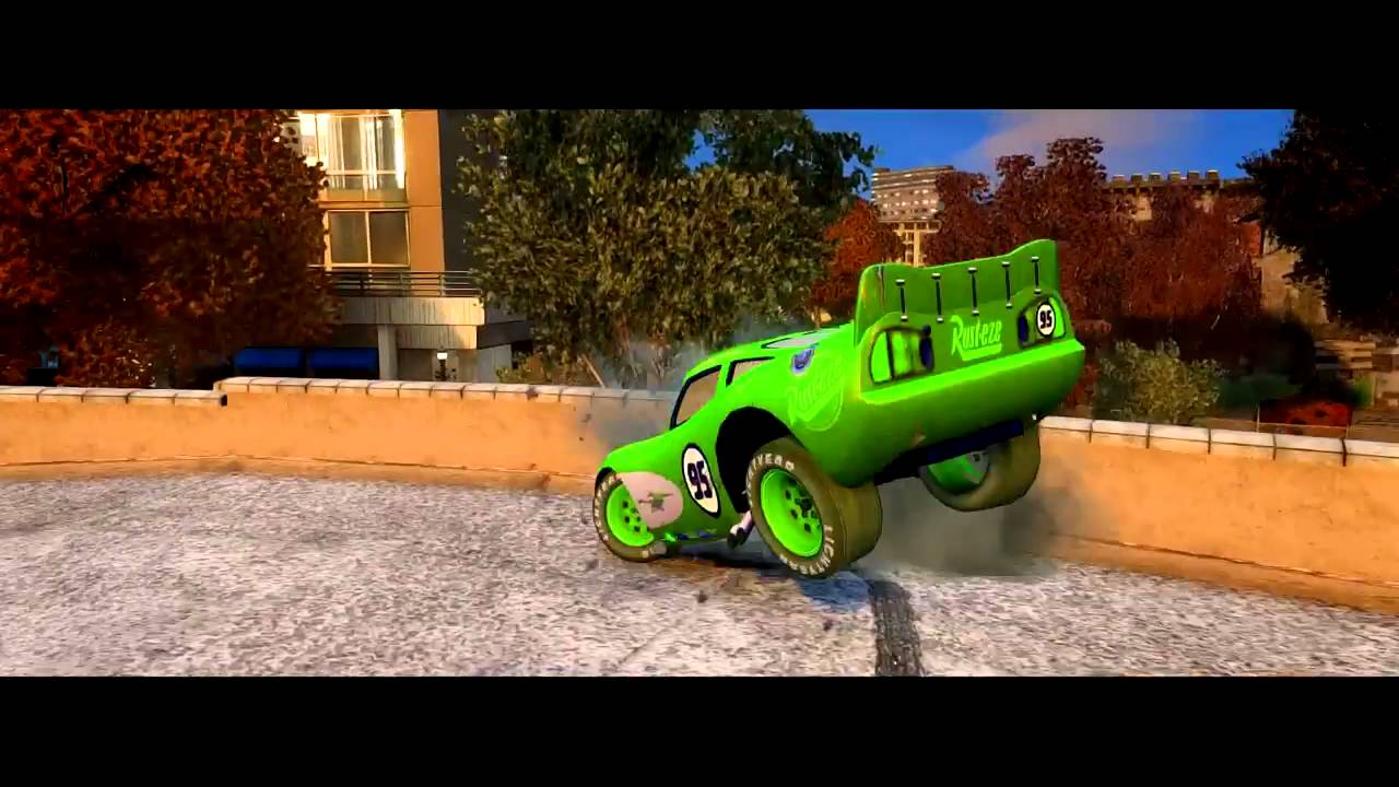 THE HULK AND SPIDER MAN Race Track With CUSTOM Disney Pixar CARS ...