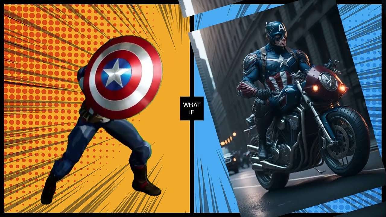 Superhero Riding Motorcycle | Avengers Justice League The Flash IRon ...