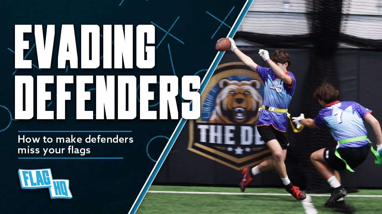 How to Avoid Defenders in Flag Football | Evasive Moves & Techniques ...