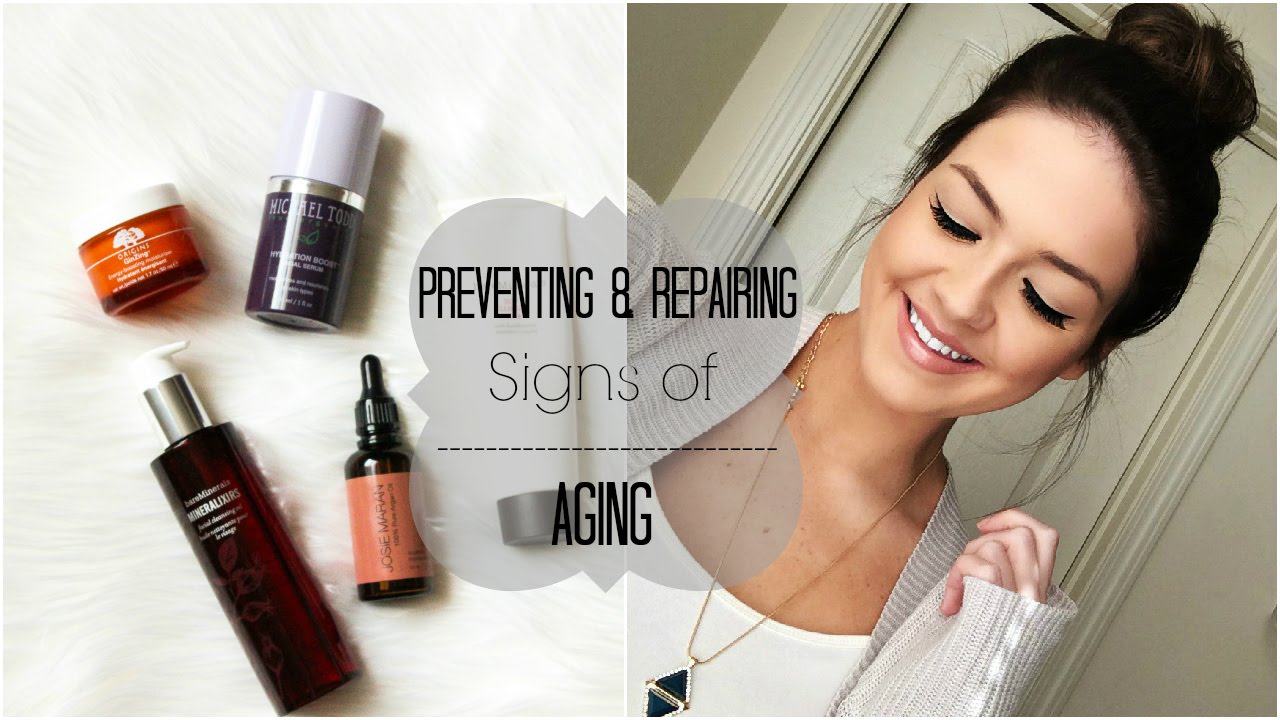 Anti-Aging Skin Care Routine: Preventing & Repairing Aging Signs - YouTube