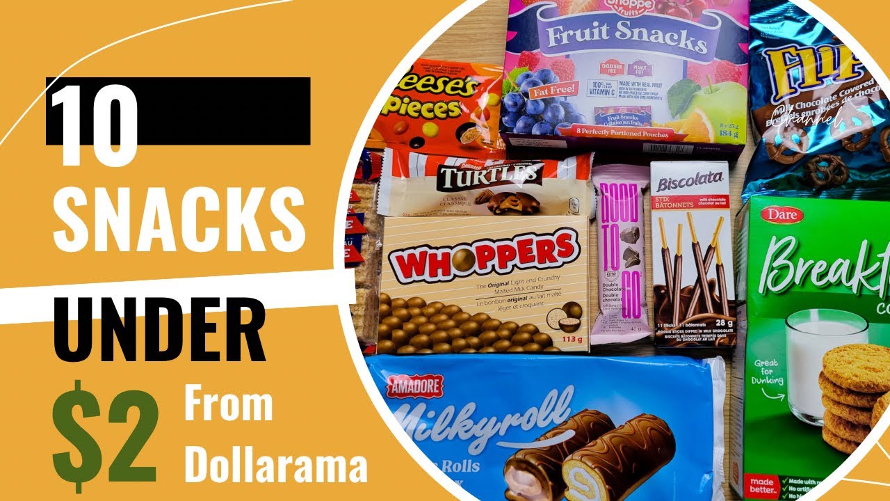 10 Snacks under $2 from Dollarama | Canada | Price and Snacks review ...