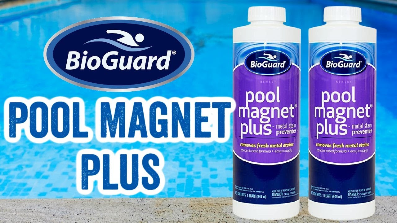 BioGuard Pool Magnet Plus Metal Stain Preventer - YouTube