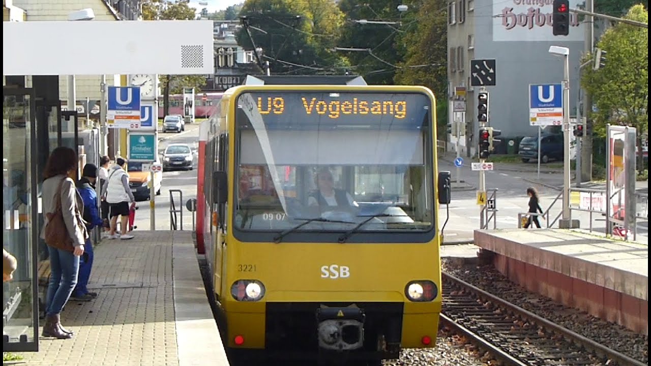 U9 Schlachthof (Stadtbahn Stuttgart) - YouTube