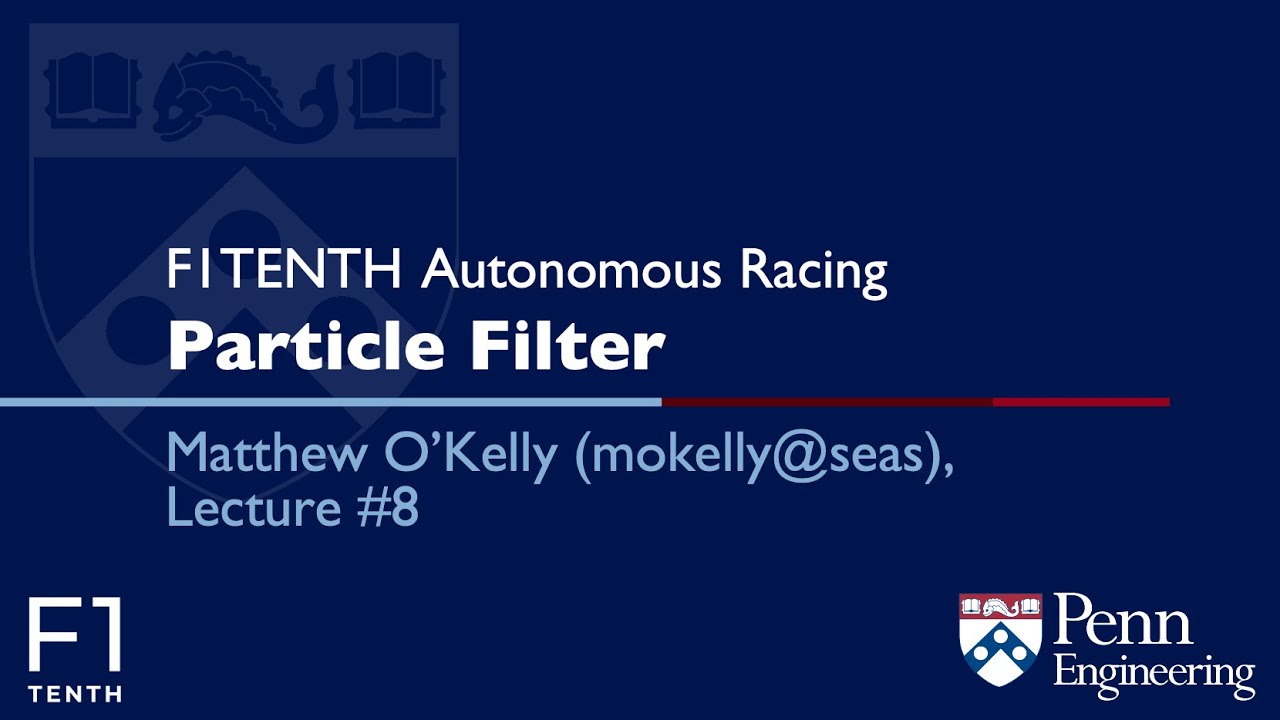 F1TENTH Autonomous Racing: Particle Filter - YouTube