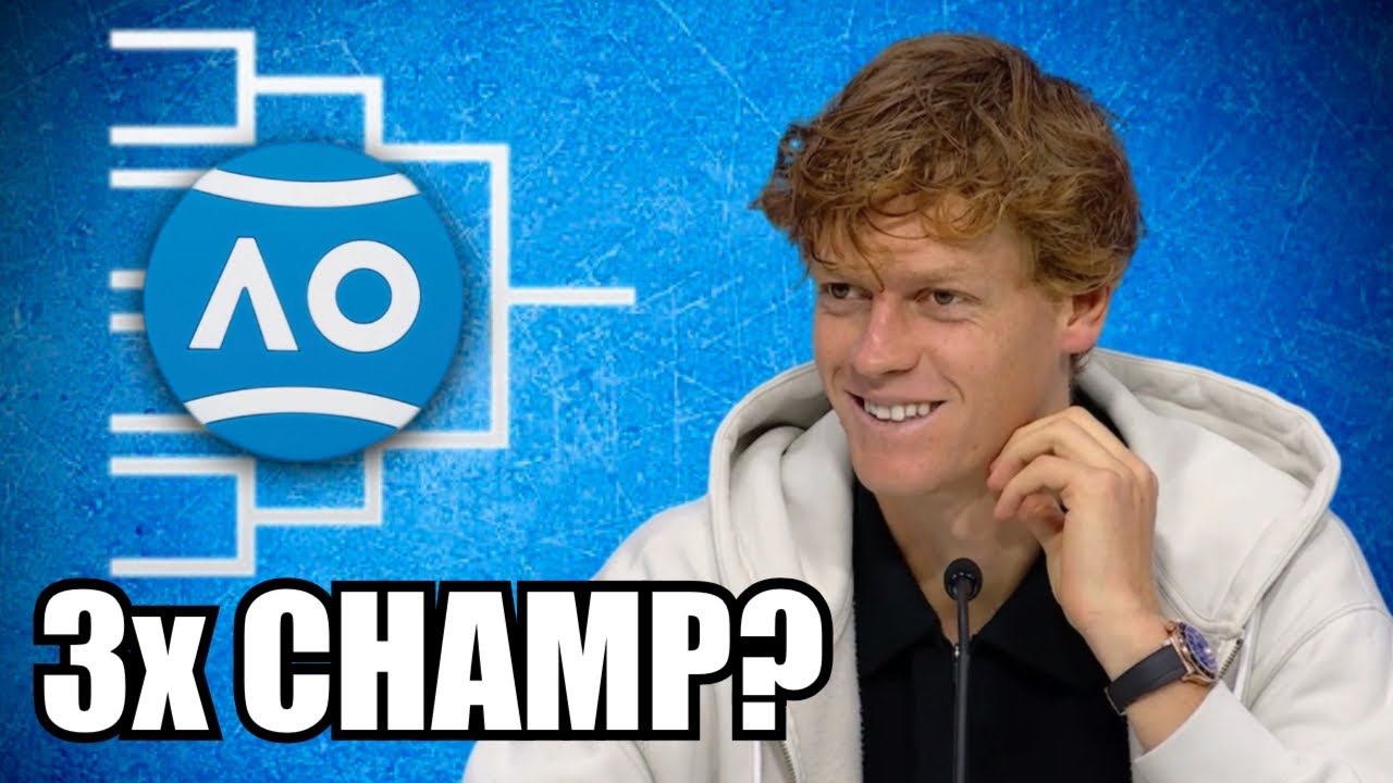 Sinner to Repeat as Champion? / Australian Open Draw Reaction 2026 ...