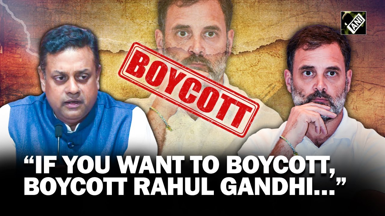 “If you want to boycott, boycott Rahul Gandhi”: BJP slams INDIA bloc’s ...