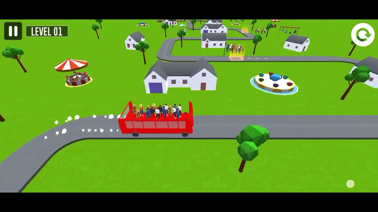 Coach Bus Game : Bus Simulator | Bus Arrival Mode | Level 1 - YouTube