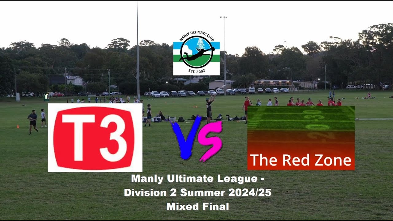 Manly Ultimate League - Division 2 Summer 2024/25 Mixed Final - YouTube