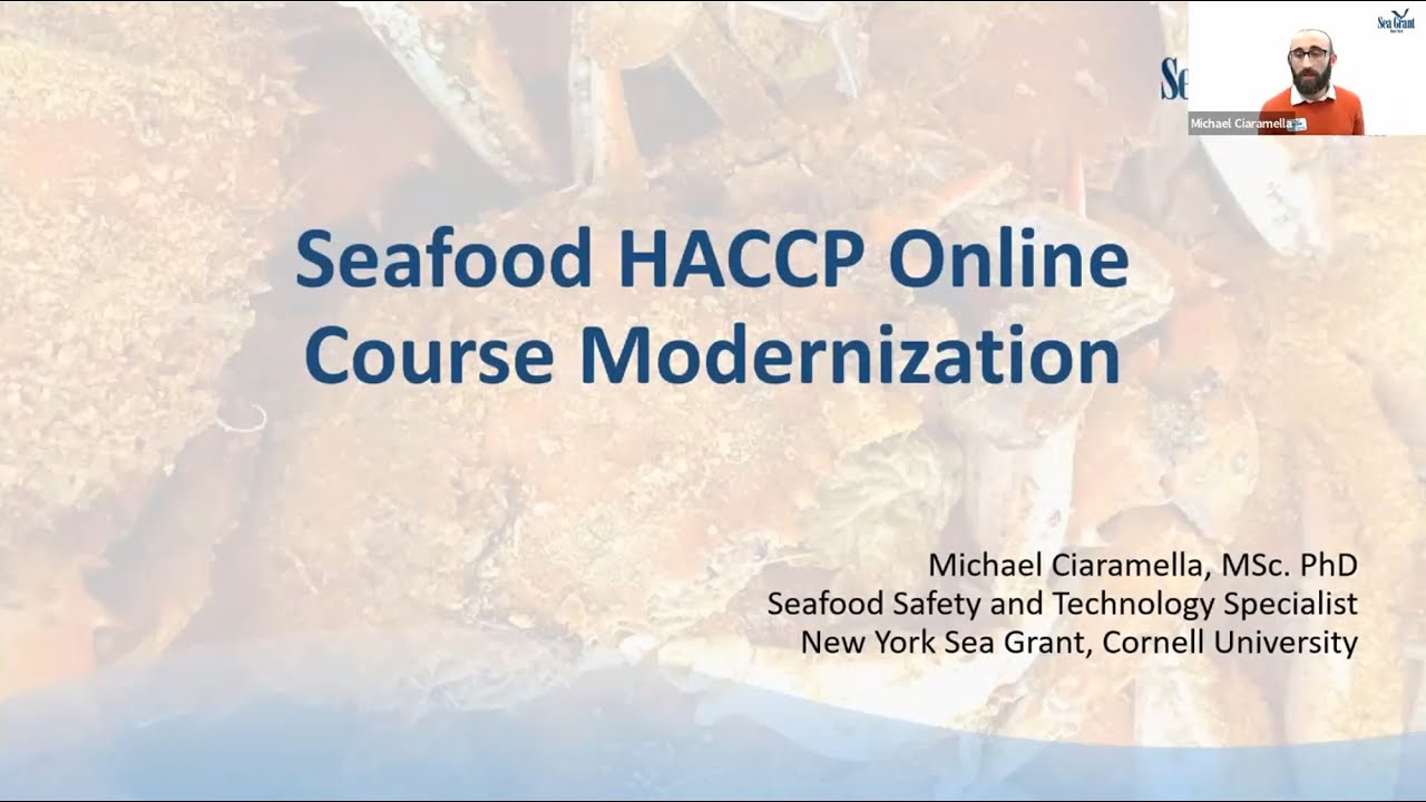 Seafood HACCP Segment 1 Course Modernization (March 2022) - YouTube