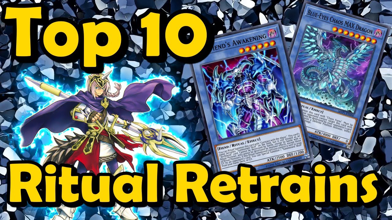 Top 10 Ritual Retrain Cards in YuGiOh - YouTube