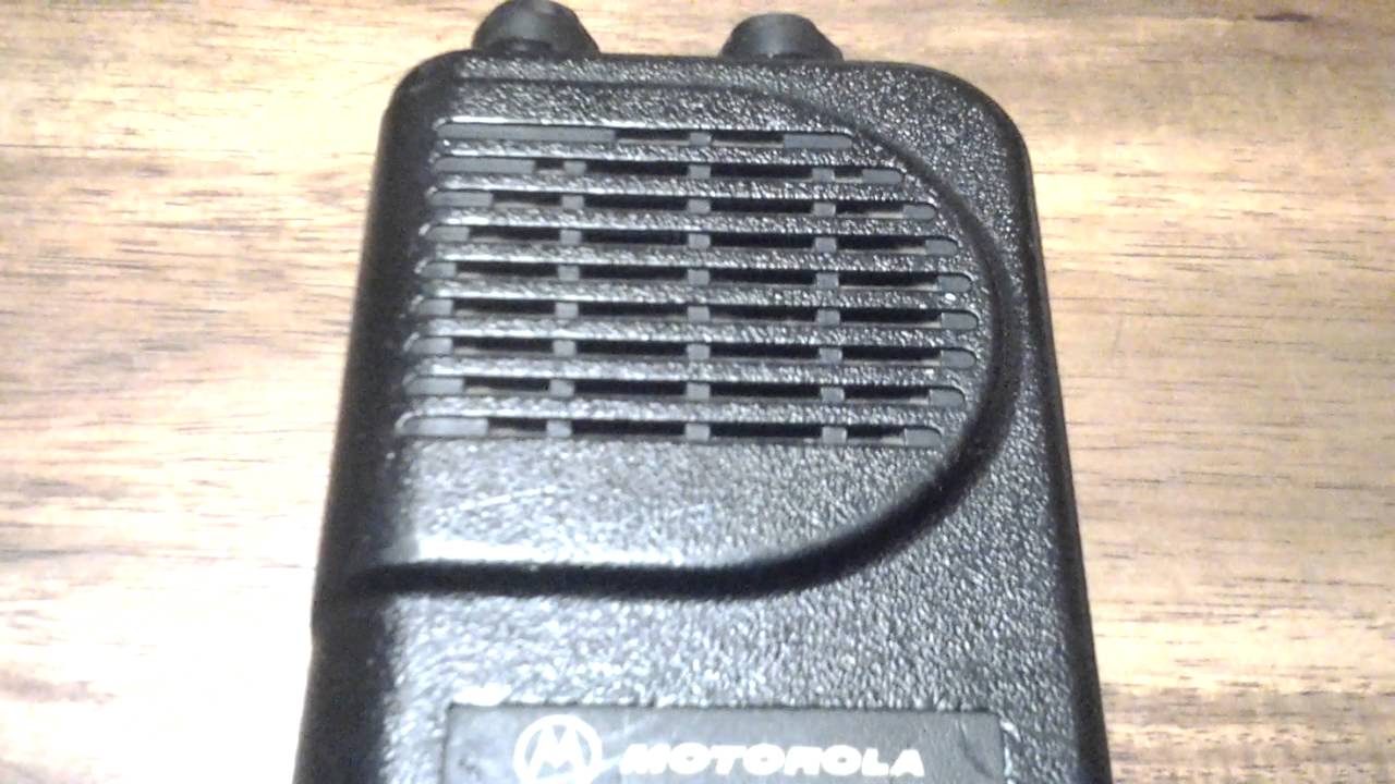 Motorola Minitor 3 / Test Page - YouTube