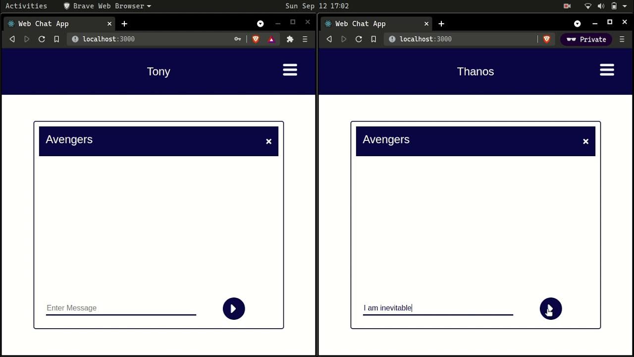 Realtime Web Chat App Using ReactJS, NodeJS and Socket.io - YouTube